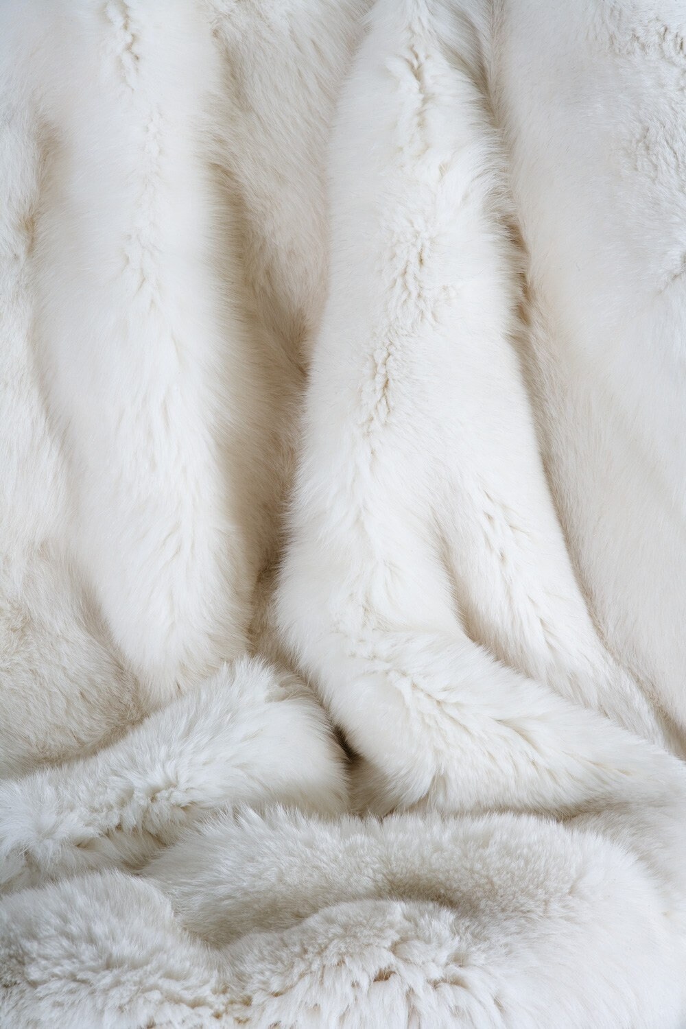 Genuine Luxury Full Skin REAL FOX FUR Throwfur Comforterfur | Etsy