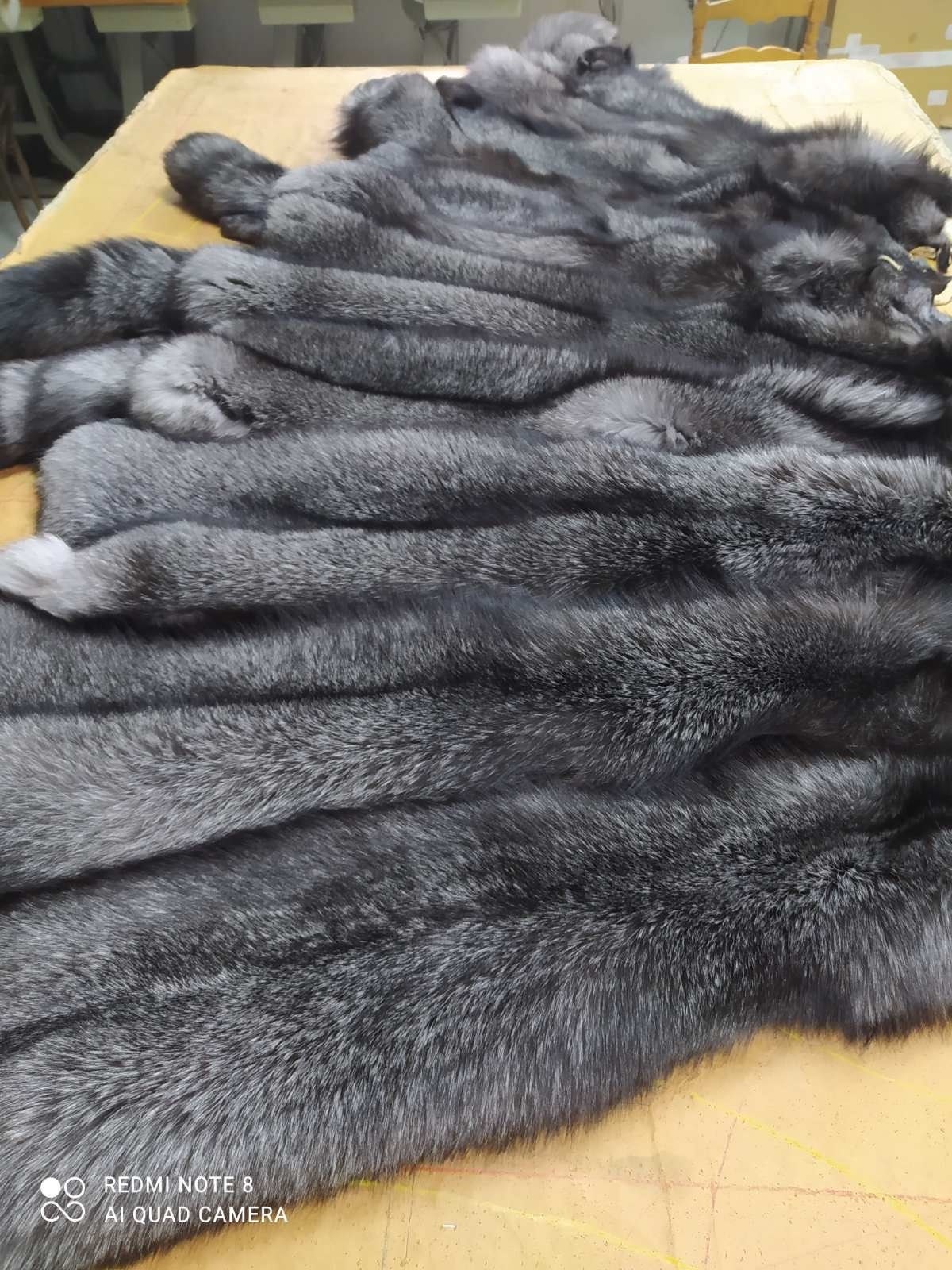 REAL GOLD FOX Fur Throw/blanket,full Skin Fox Blanket, Luxury Cashmere ...