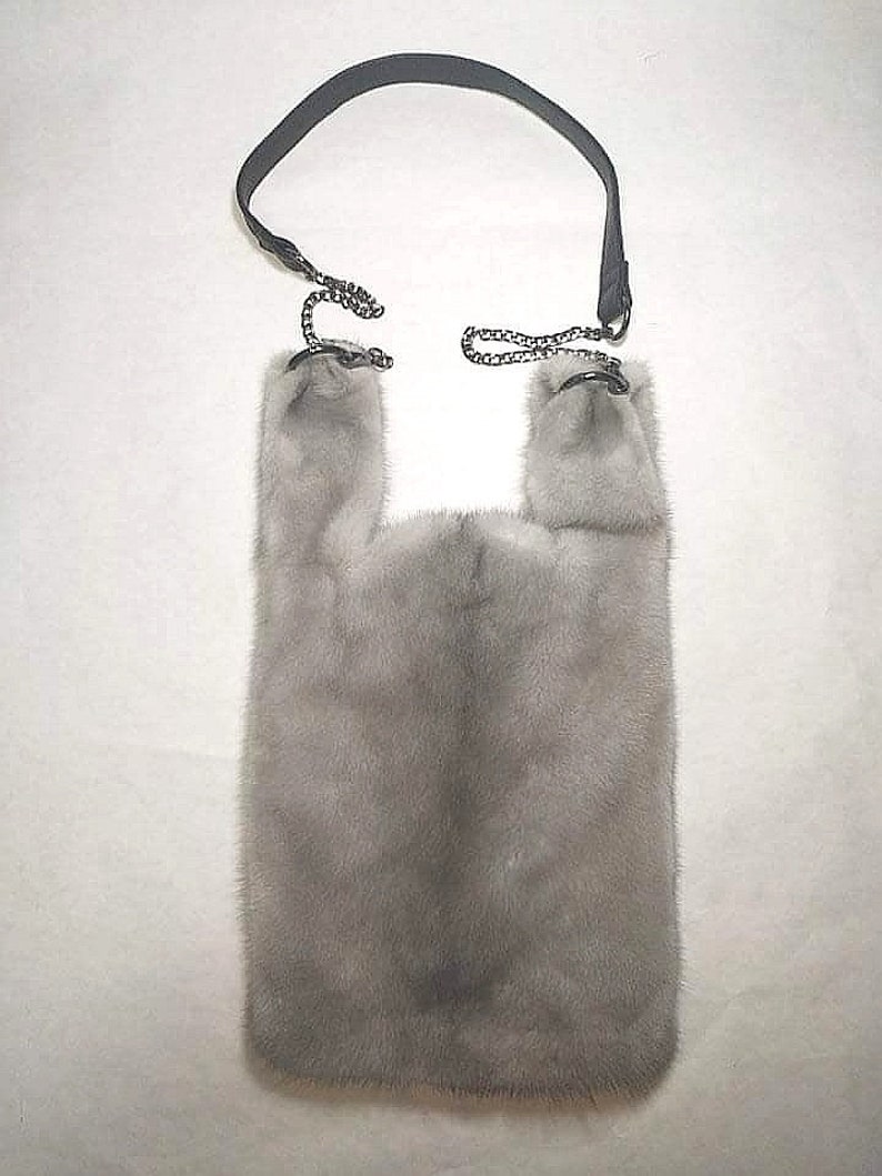 Real Mink Fur Bags/purse,5 Colors Pallete Comfortable Spacious Fur Bag ...