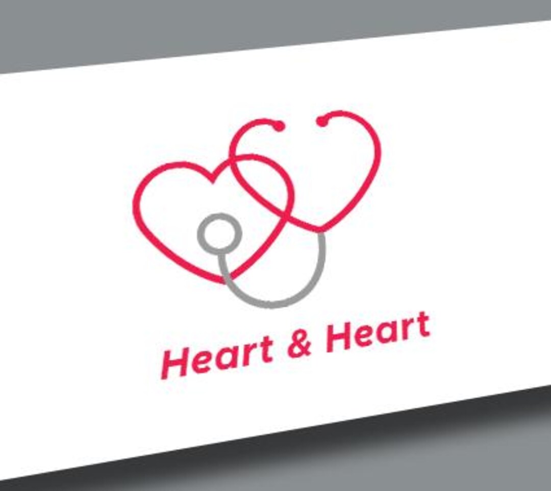 Logo of Stethoscope Heart for a Doctor Physician. Cardiologist Doctor ...