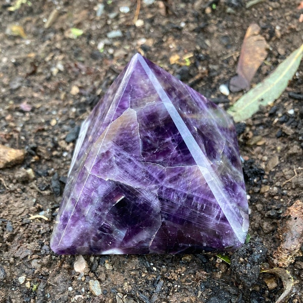 Amethyst Pyramid - Etsy