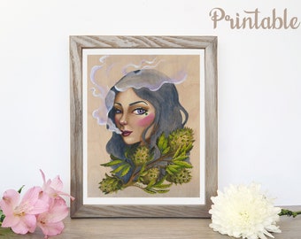 Weed Nug Poster - Etsy