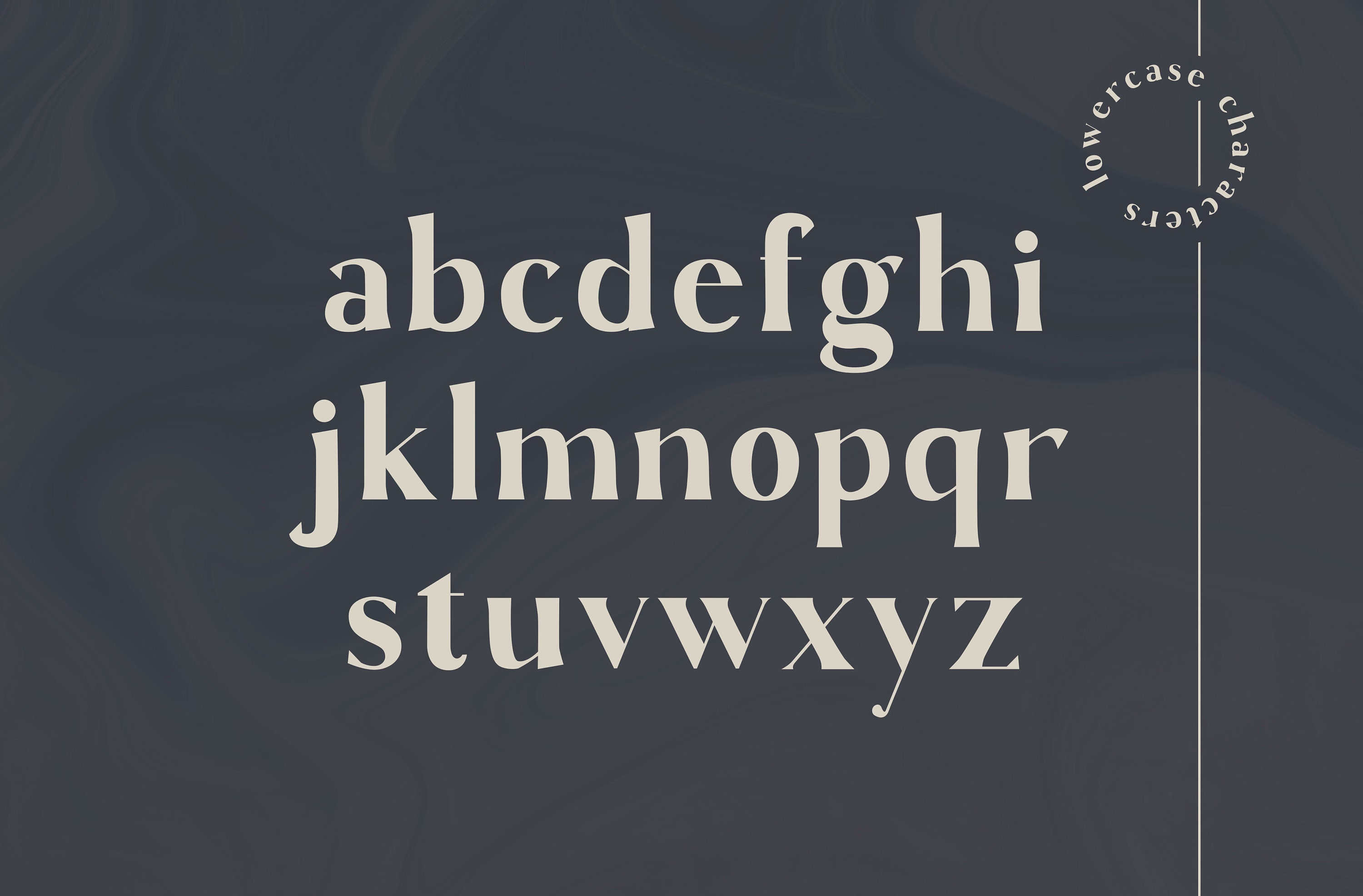 Gaskin - A Wedge Serif Font - Etsy