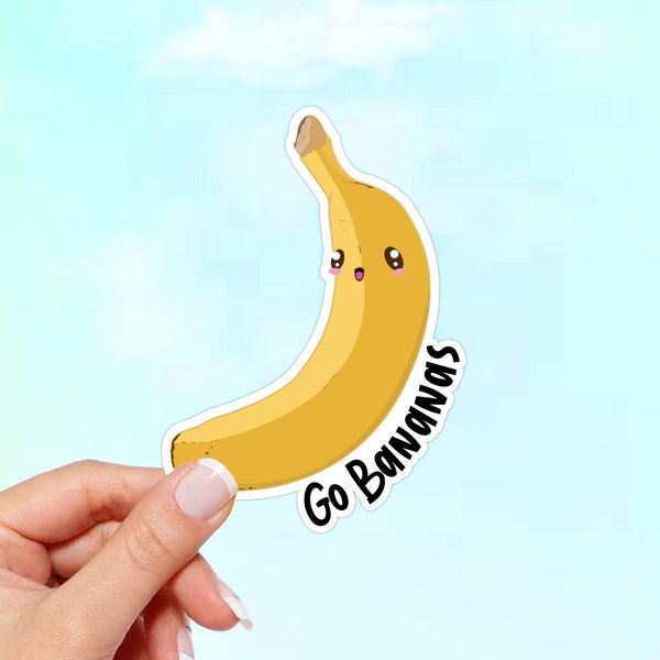Banana Sticker - Etsy