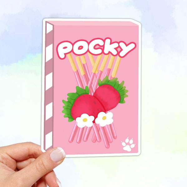 Pocky Sticker - Etsy