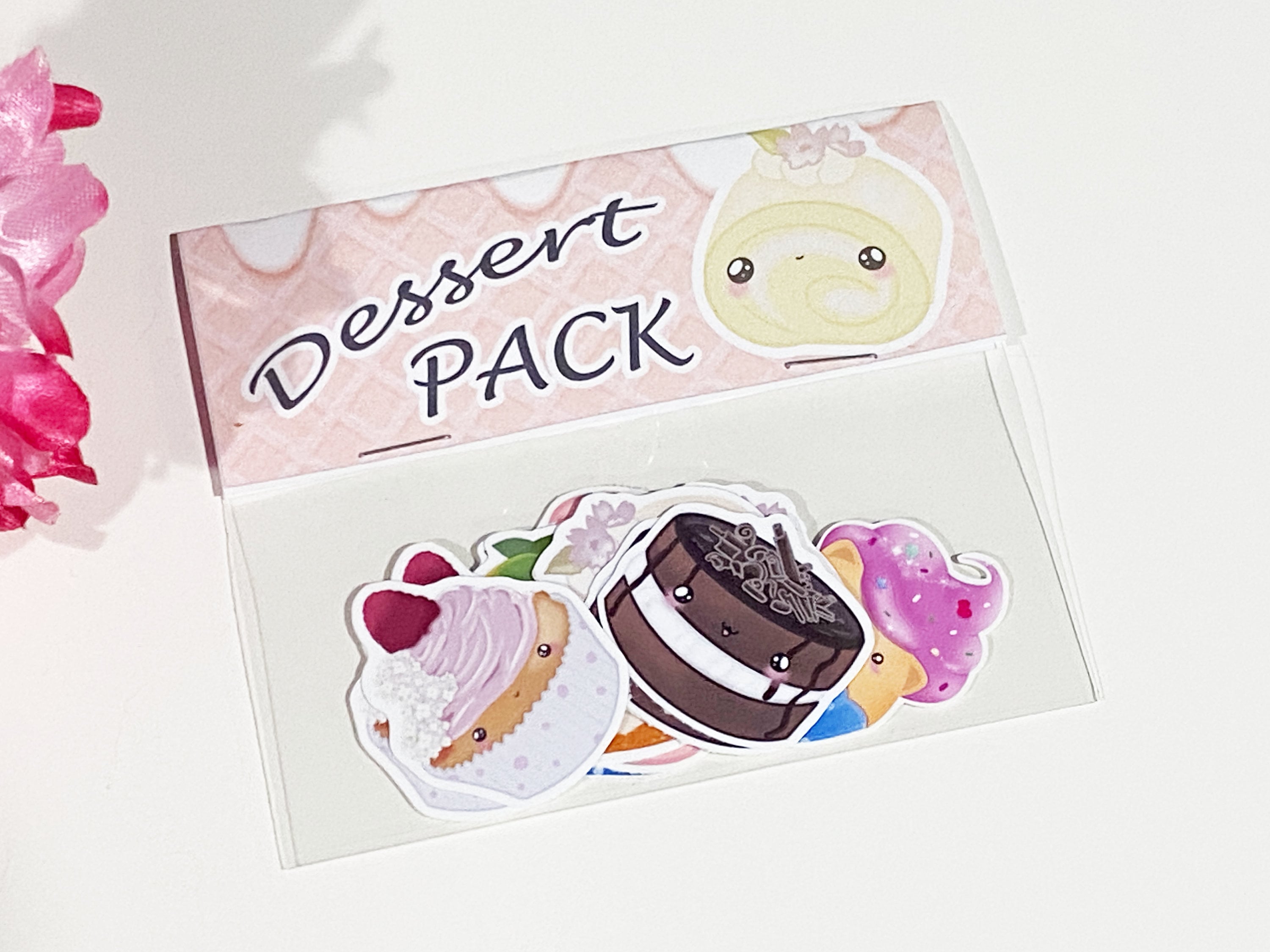 Dessert Sticker Pack Vinyl Stickers Food Stickers - Etsy