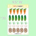 Vegetable Sticker Sheet - Etsy