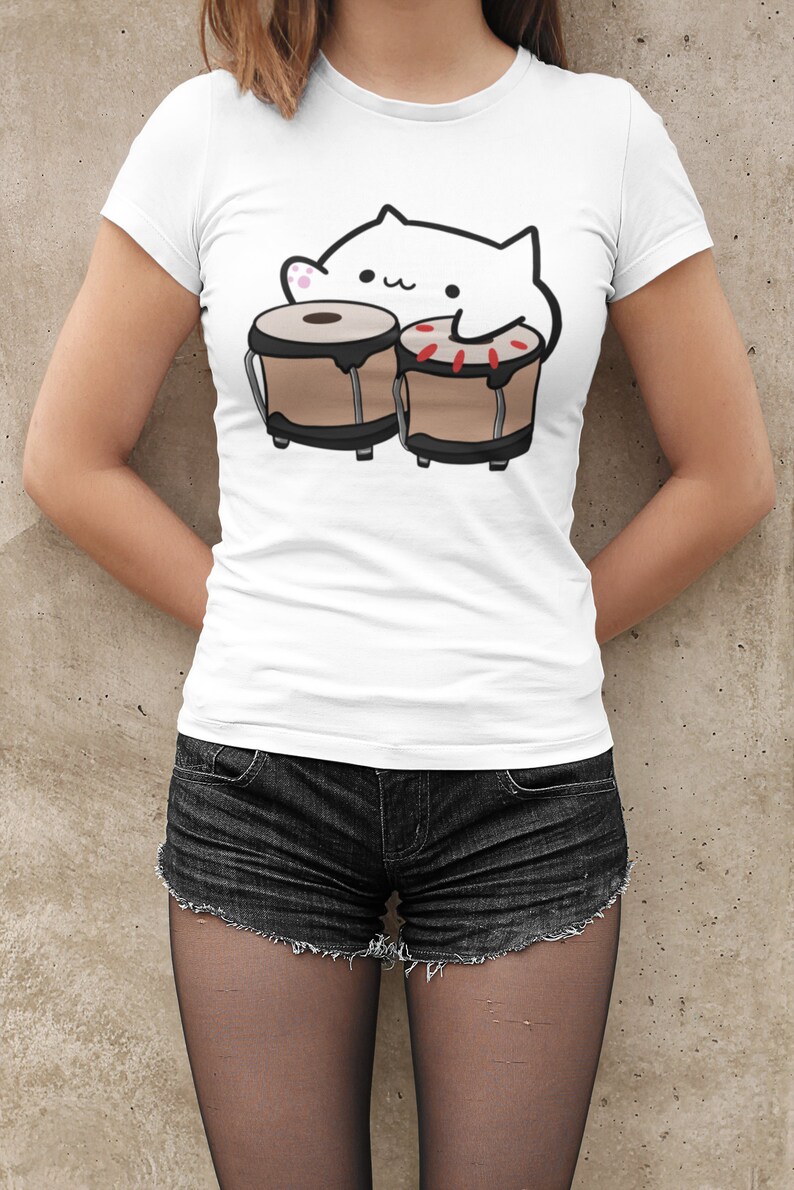 Bongo Cat T-shirt - Etsy