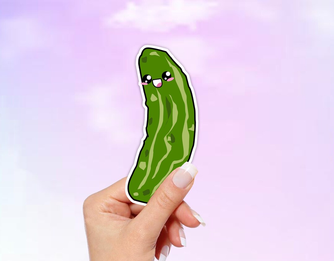 Pickle Vinyl Sticker, Waterproof Sticker, Laptop Sticker, Car Sticker ...