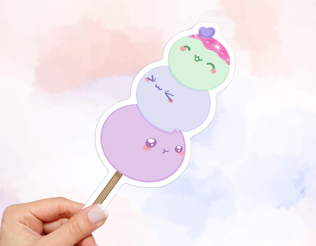 Dango Vinyl Sticker, Waterproof Stickers, Laptop Stickers, MacBook ...