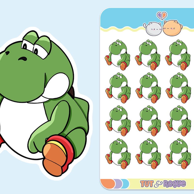Yoshi Birthday Party - Etsy