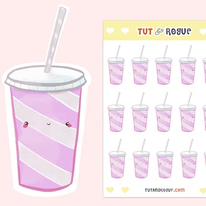 Soft Drink Sticker Sheet - Etsy