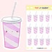 Soft Drink Sticker Sheet - Etsy