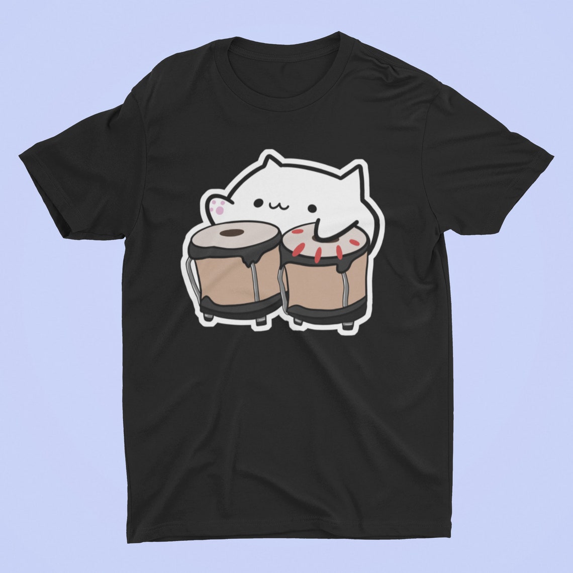 Bongo Cat T-shirt - Etsy