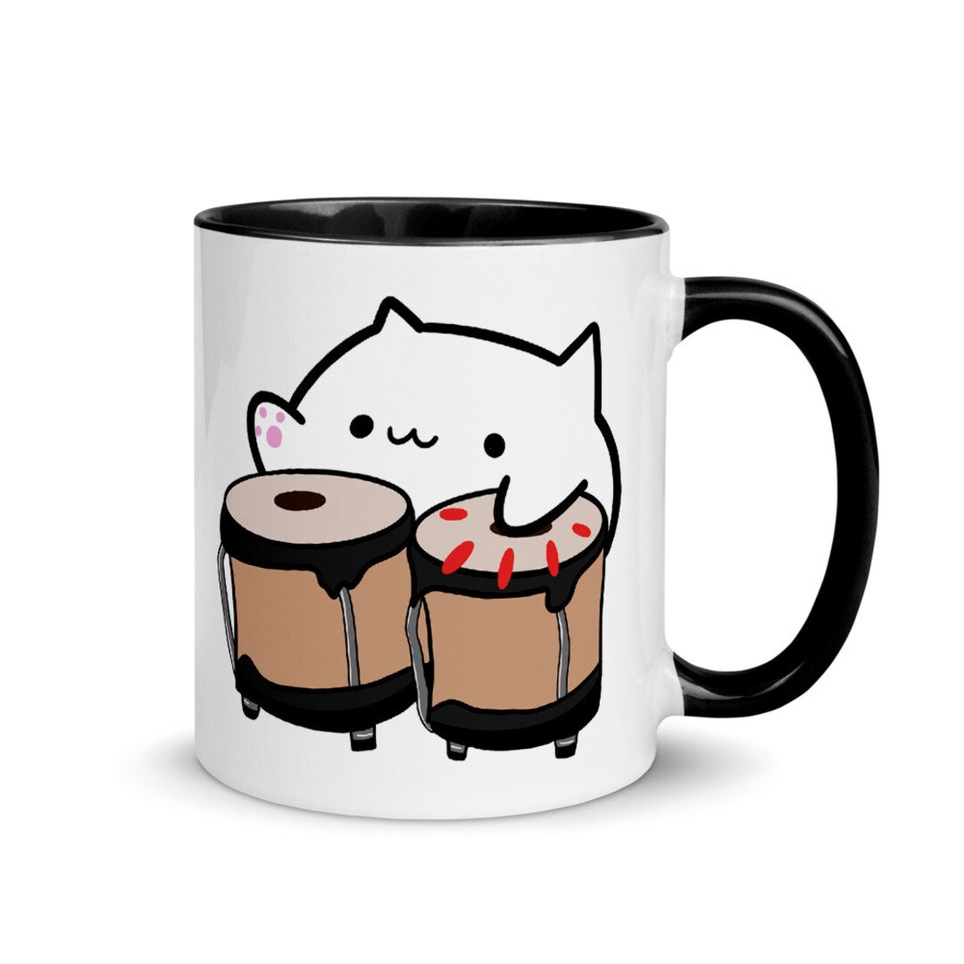 Bongo Cat Meme Coffee Cup, Meme Coffee Mugs - Etsy UK
