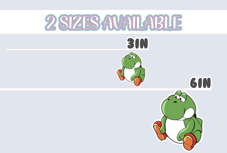 Fat Yoshi Meme Sticker: Waterproof Vinyl Decal - Etsy