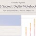 6 Digital Gradient Notebook Covers Goodnotes Notability - Etsy