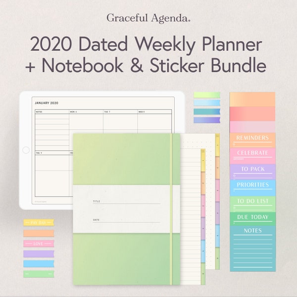 Goodnotes Planner 2020 - Etsy UK