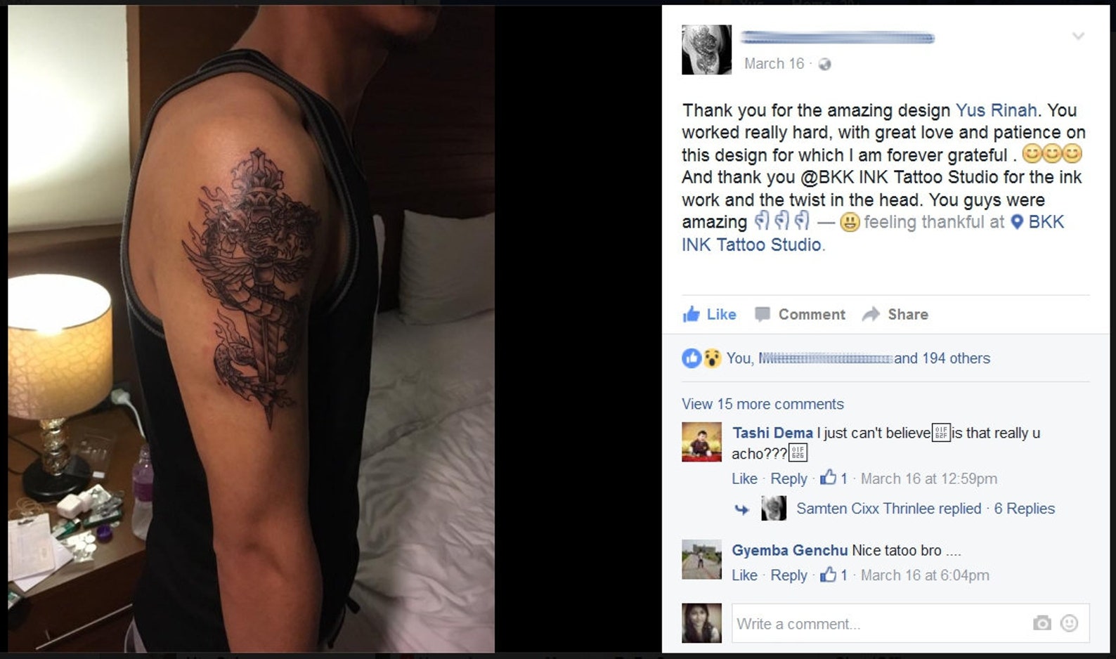 Custom Tattoo Design Tattoo Permit - Etsy