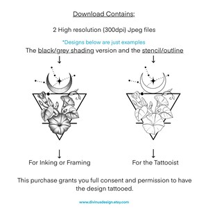 August Birth Flower, Poppy Birth Flower, Birth Flower Tattoo, Instant ...