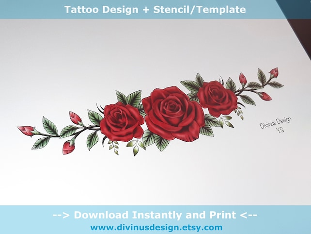 Tummy Tuck Scar Tattoo - Etsy