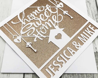 Personalised 1st Home Card - Etsy