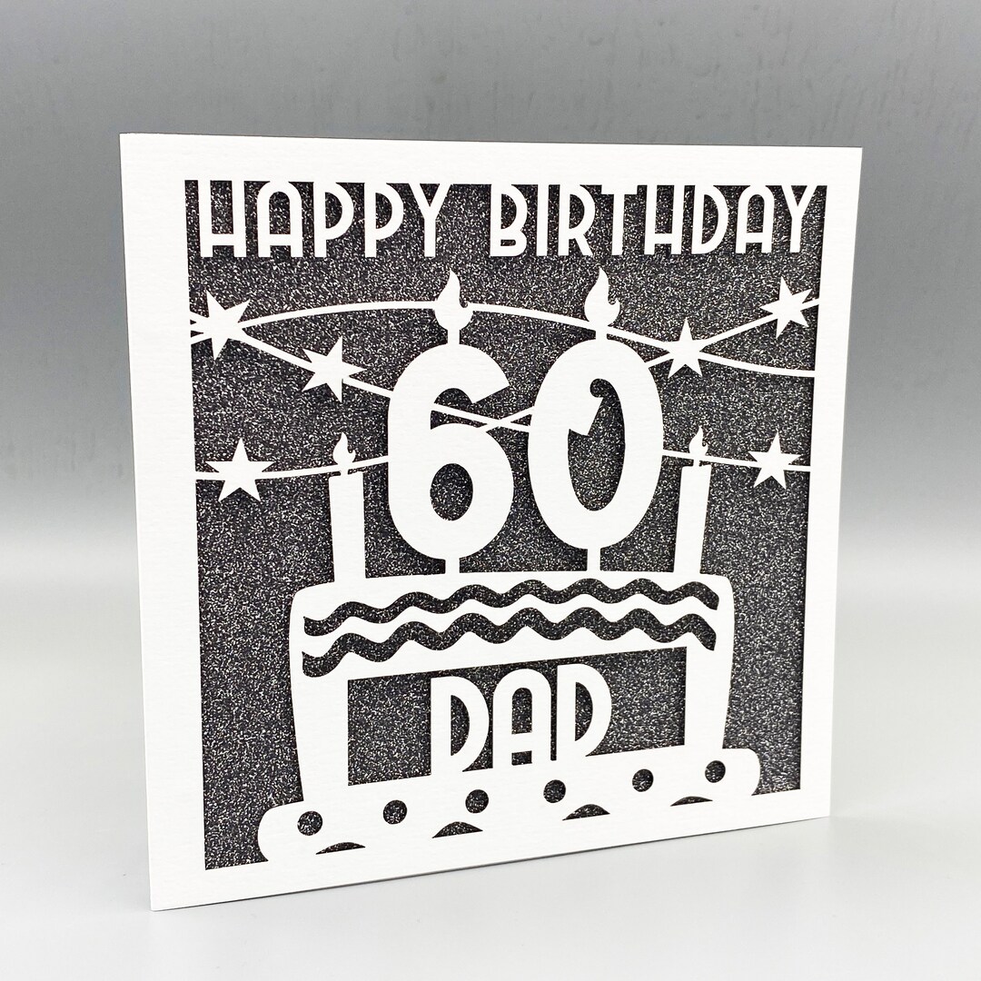 Personalised 60th Birthday Card for Women Custom 60th Birthday Card for ...