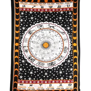 Indian Astrology Hippie Wall Hanging Ethnic Decorative Art | Etsy