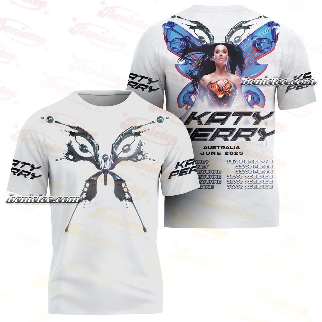 KATY PERRY T-shirt 3D, Katy Perry the Lifetimes Tour 2025 Tee - Etsy