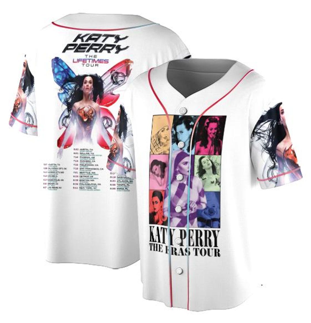2025 Katy Perry the Lifetime Tour Jersey, Katy Perry Tee, Katy Perry ...