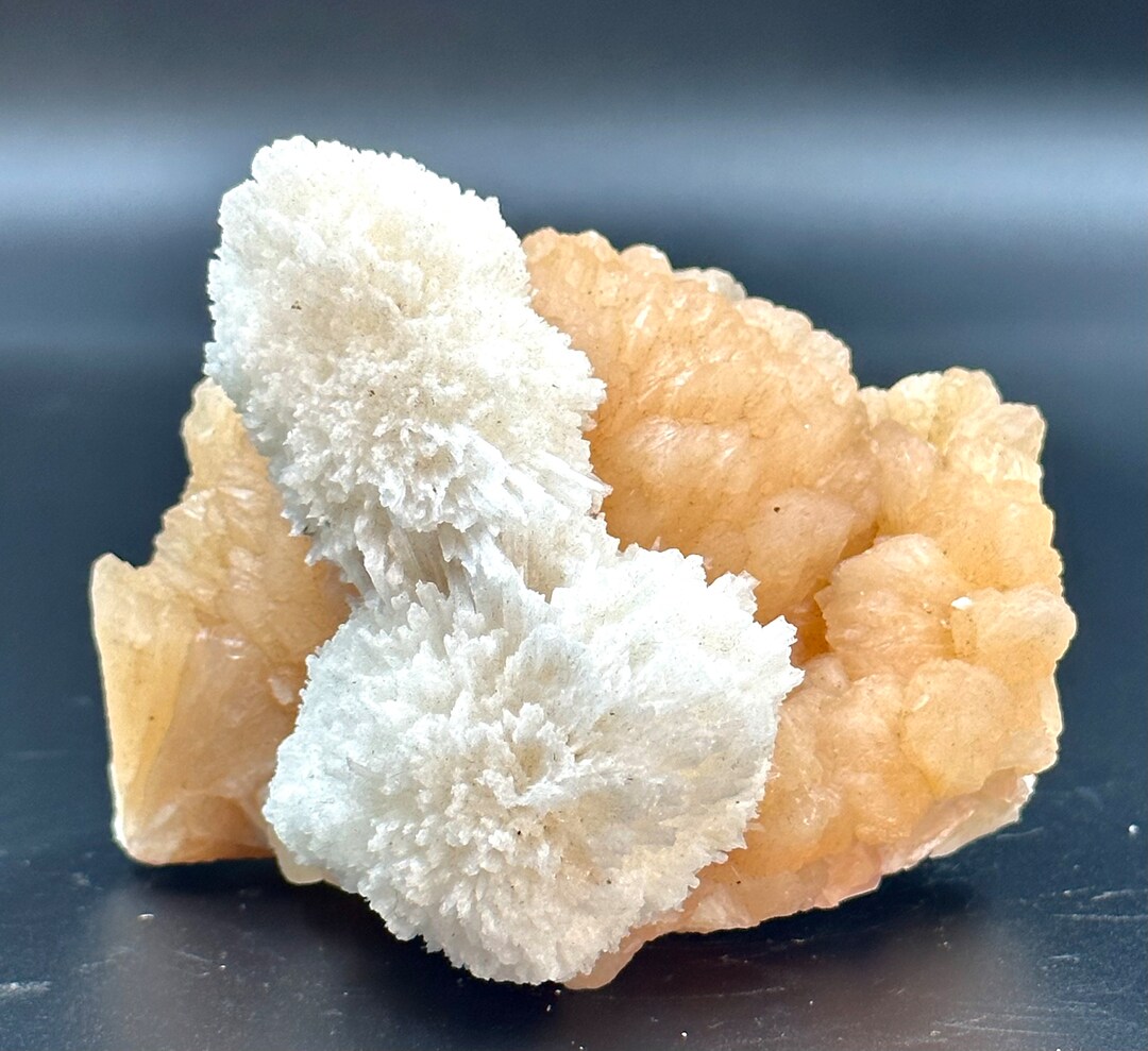 Amazing Scolecite Flower With Pink Stilbite Clsuter, Home Decor ...