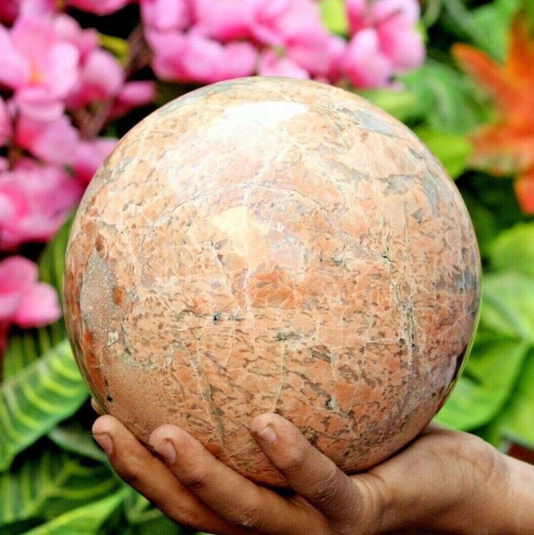Very Large 170MM Pink Rosophia Crystal Stone Metaphysical - Etsy UK