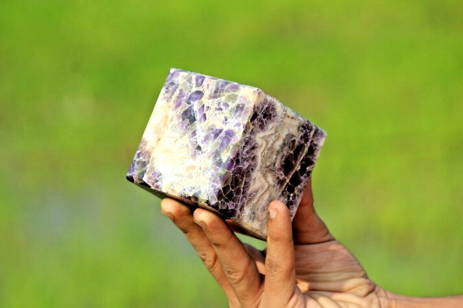 Amazing 73MM African Blue Amethyst Stone Healing Chakra - Etsy