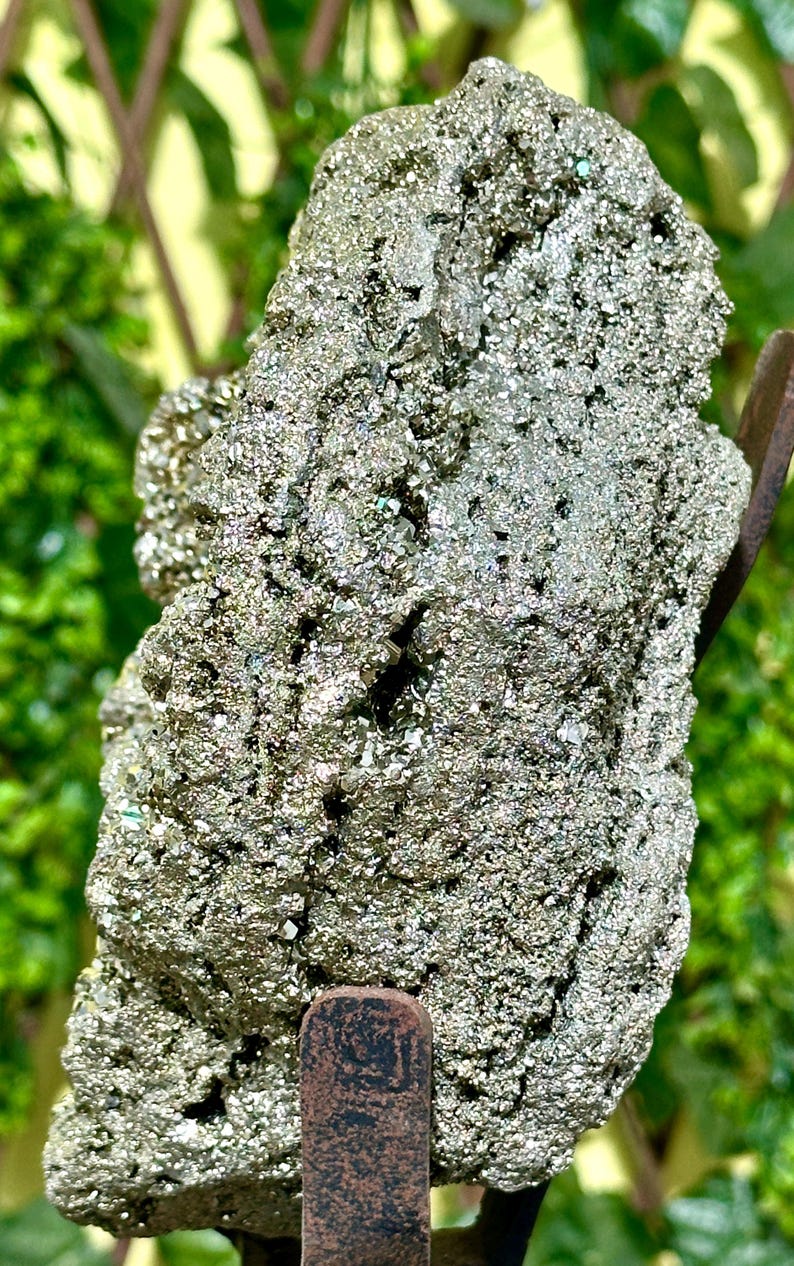 MASSIVE Cubic Pyrite Cluster: Natural Crystal Mineral Specimen, Peru - Etsy