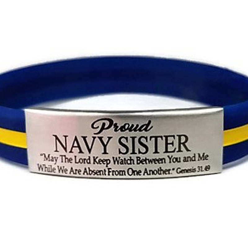 Navy Bracelet - Etsy