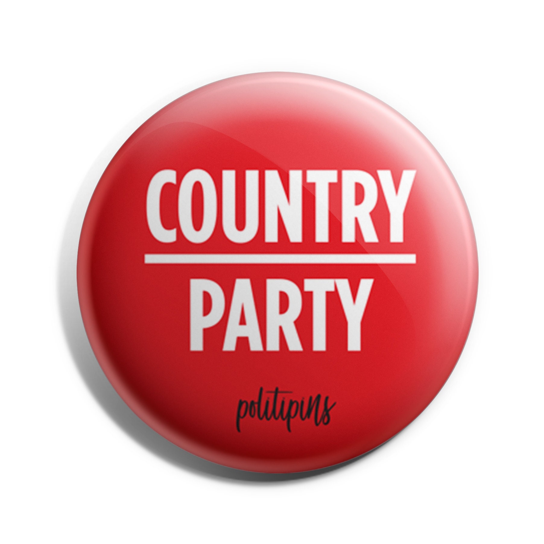 Country Over Party - Etsy