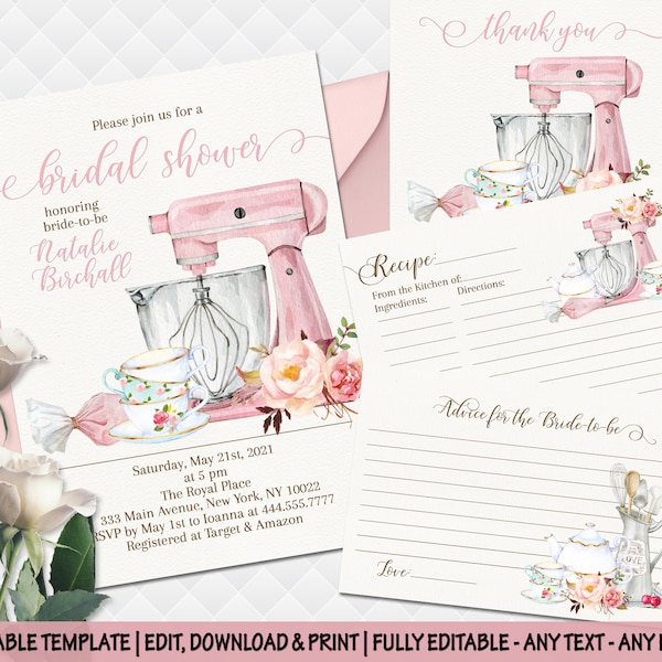 Mixer Invitation - Etsy