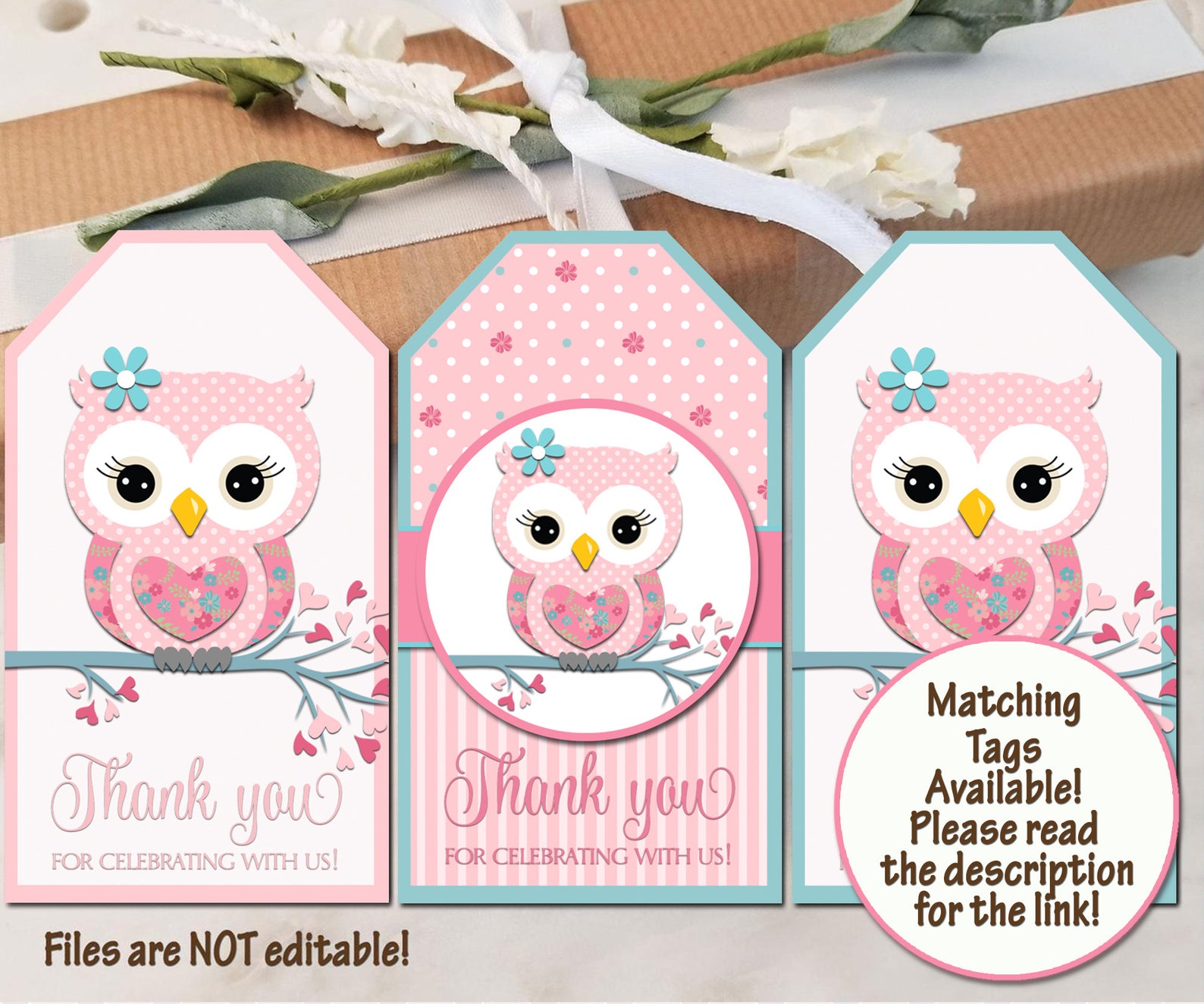 Owl Baby Shower Welcome Sign Pink Owl Welcome Poster - Etsy