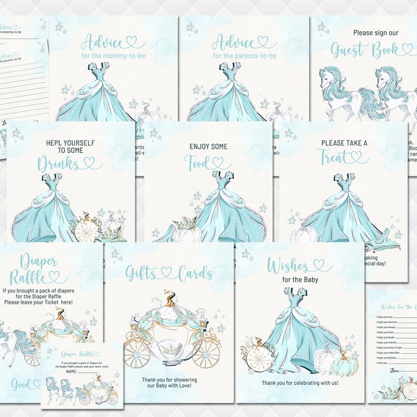 Cinderella Fairytale Seating Chart - Etsy