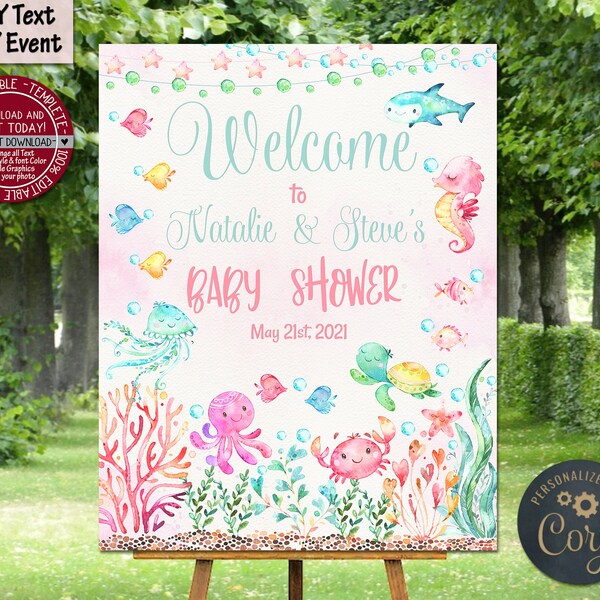 Under the Sea Baby Shower - Etsy