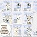 Penguin Baby Shower Games Package Nursery Rhyme Celebrity Bingo Quiz ...