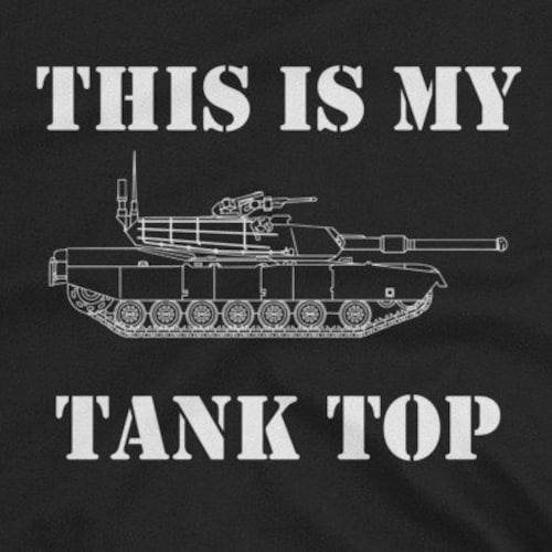This is My Tank Top Unisex T-shirt Military Tank M1 Abrams - Etsy