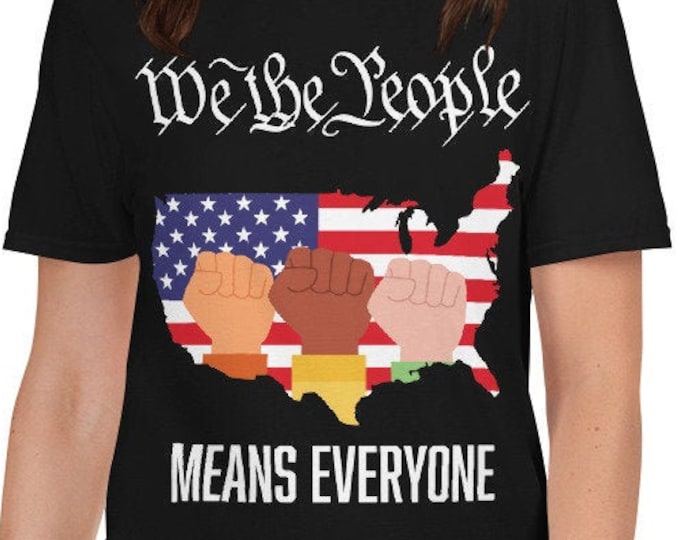 We the People Means Everyone Poster All Races Inter-racial - Etsy