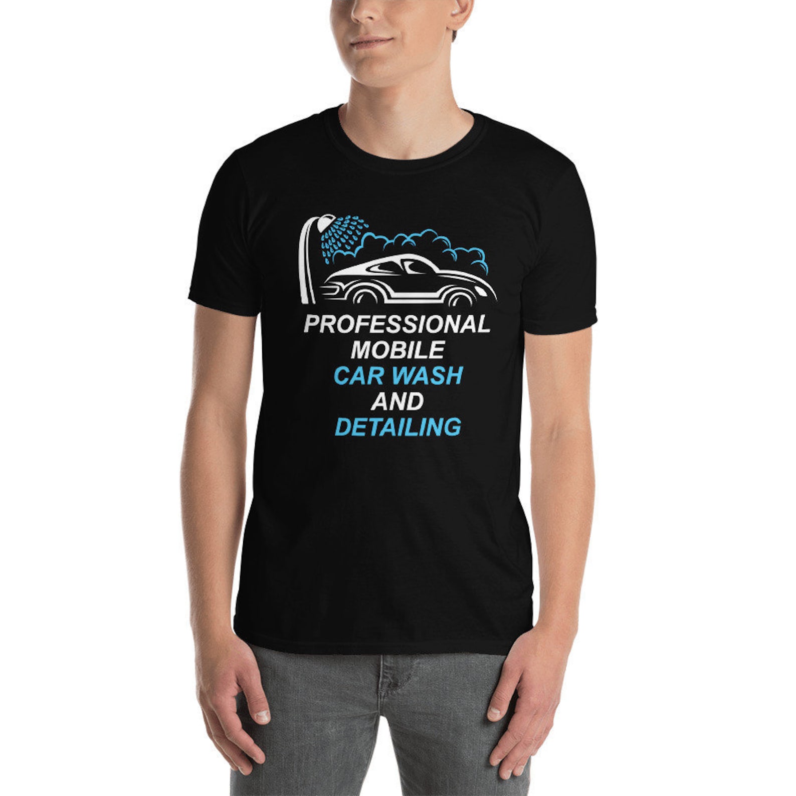 Professional Mobile Car Wash and Detailing Unisex T-shirt - Etsy