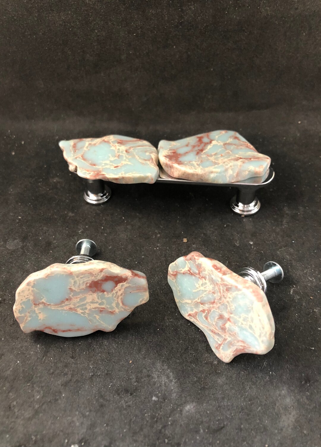 Snake Jasper Knobs, Slab Jasper Knob, Rock Knobs, Stone Knobs, Jasper Knobs, Gem Knobs, Jasper ...