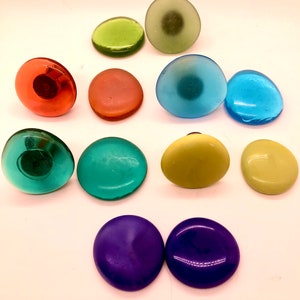 Sea Glass Knobs, Round Sea Glass Knobs, 25% Off Beach Knobs, Frosted ...