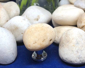 Beach Stone Knobs | Etsy