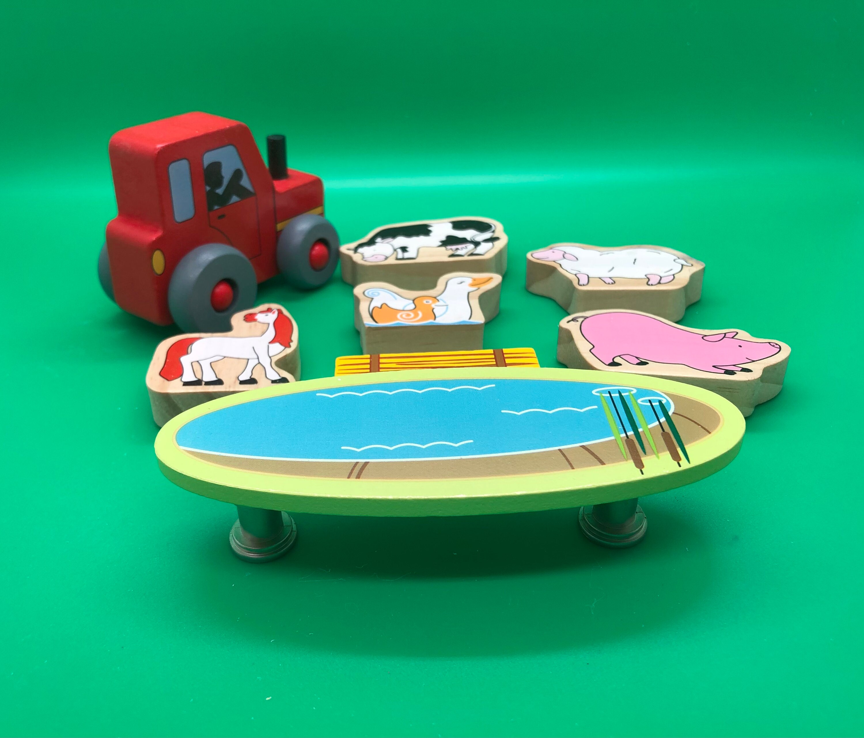 Wooden Farm Animal Knobs Farm Knobs Animal Knobs Pig Knob - Etsy