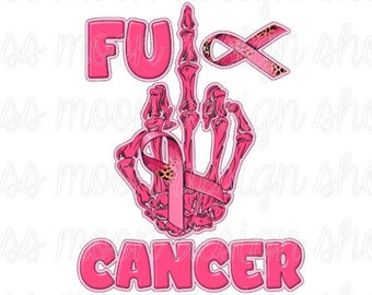 Middle Finger Cancer Png - Etsy