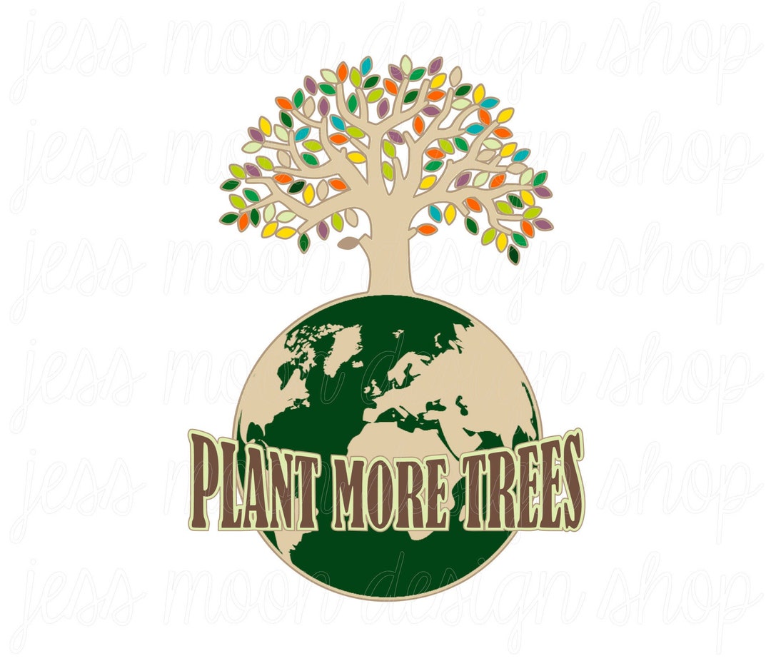 Plant More Trees Png Sublimation Design PNG Instant Download - Etsy